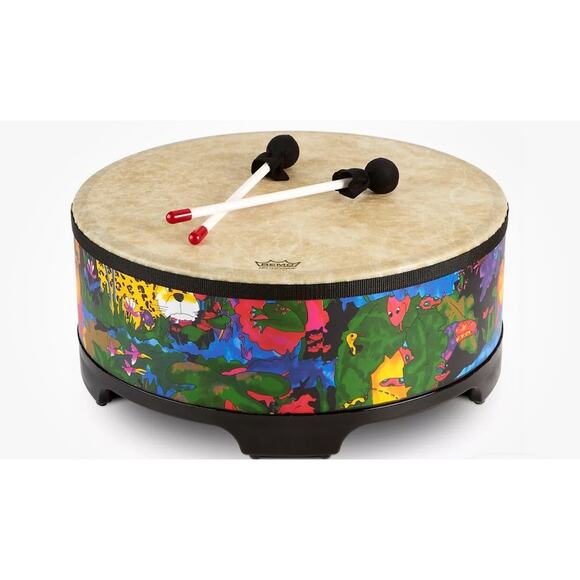 REMO | Toys | Remo Kids Percussion Rain Forest Gathering Drum 8 X 8 In ...